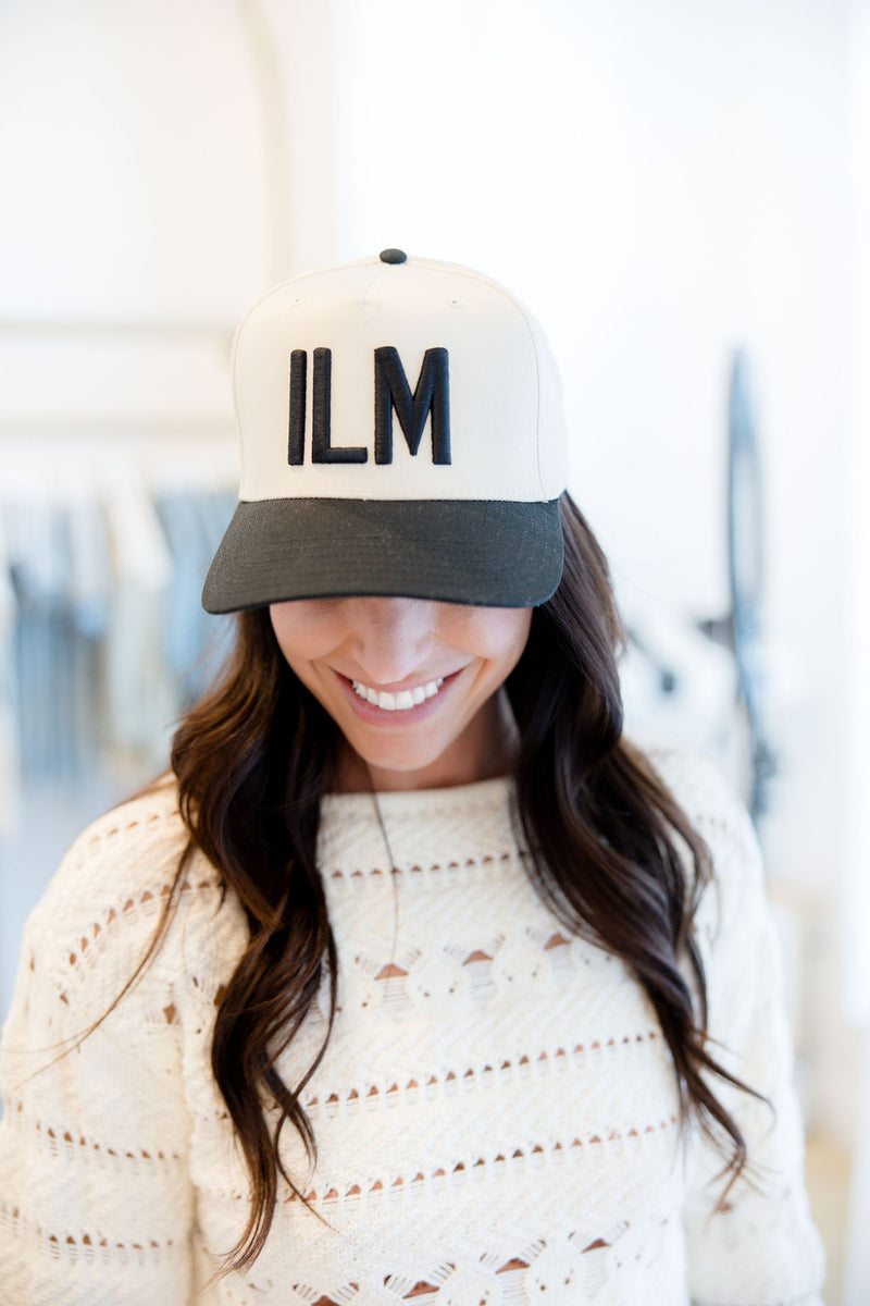 ILM Hat | Black – Wrightsville Ave Boutique